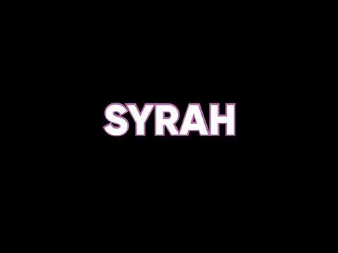 HOW TO PRONOUNCE SYRAH (RED WINE) II#Shorts II