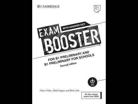 Cambridge English Language Test " PET for School Exam Booster Booklet"
