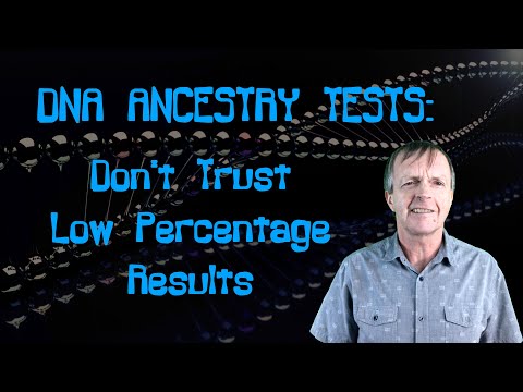 DNA Ancestry Tests: How Results Are Worked Out & Small Percentage Regions!!!