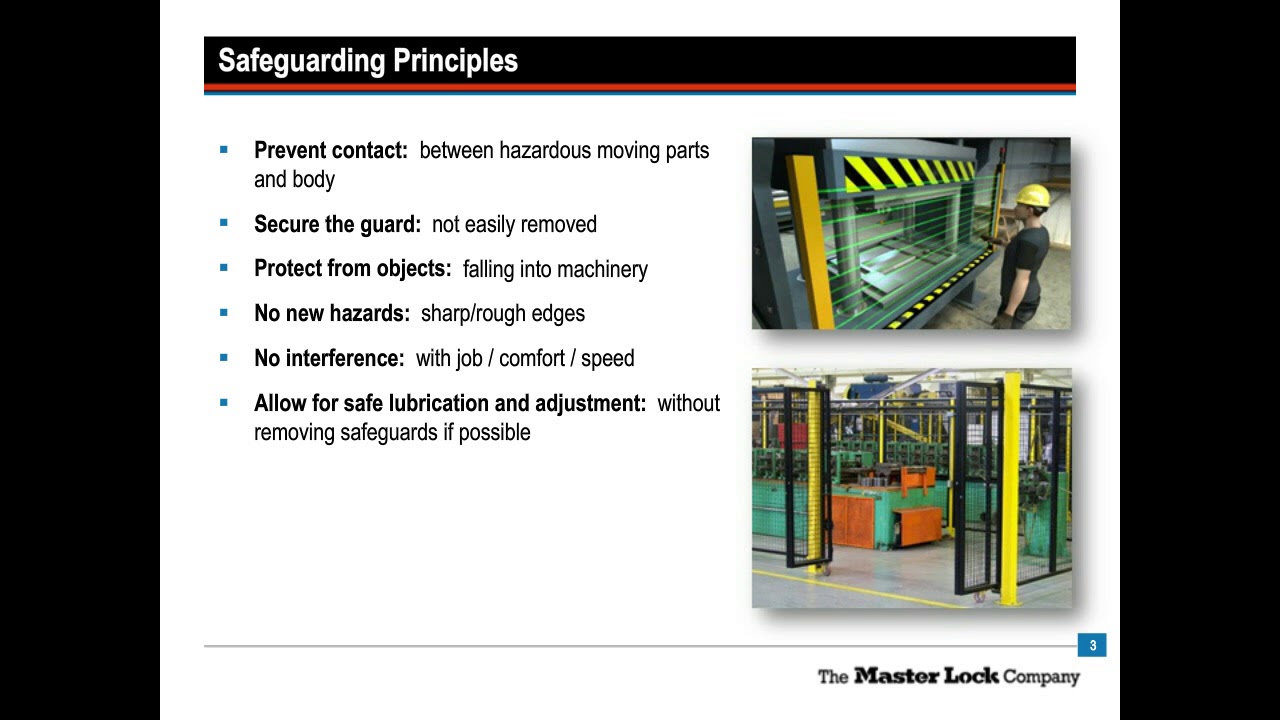 Free webinar: Machine Safeguarding and its Impact on Alternative Methods to Lockout