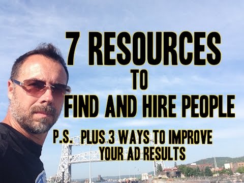 How to find Employees for landscaping, construction or lawn care