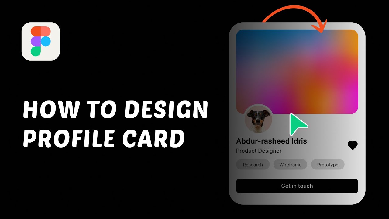 Figma for Beginners: Build a Profile Card from Scratch (1/8)