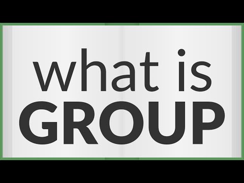 Group | meaning of Group