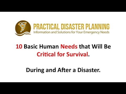 Basic Needs for Survival