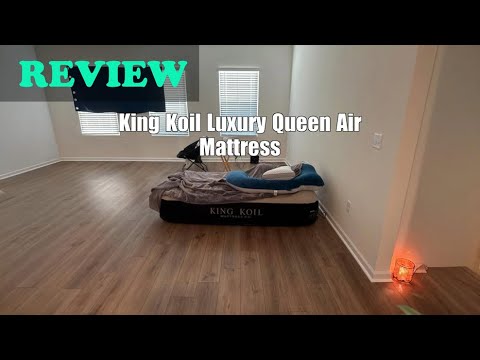 King Koil Luxury Plush Pillow Top Queen Size Air Mattress Review 2025