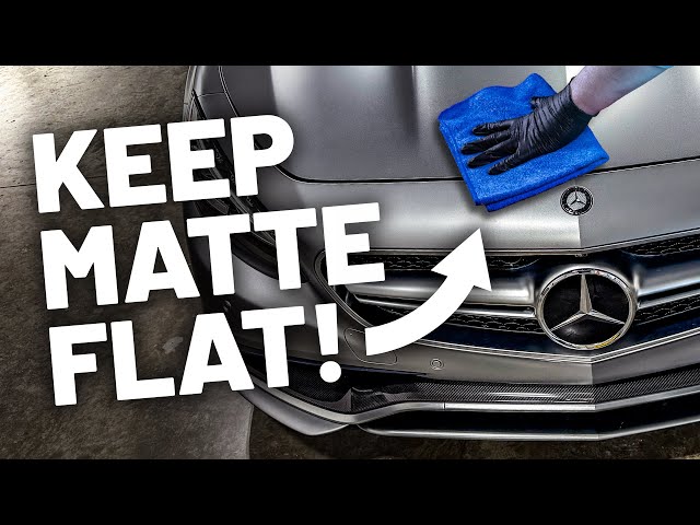 How to Properly Clean and Protect Your Mercedes-Benz Matte Finish with ...