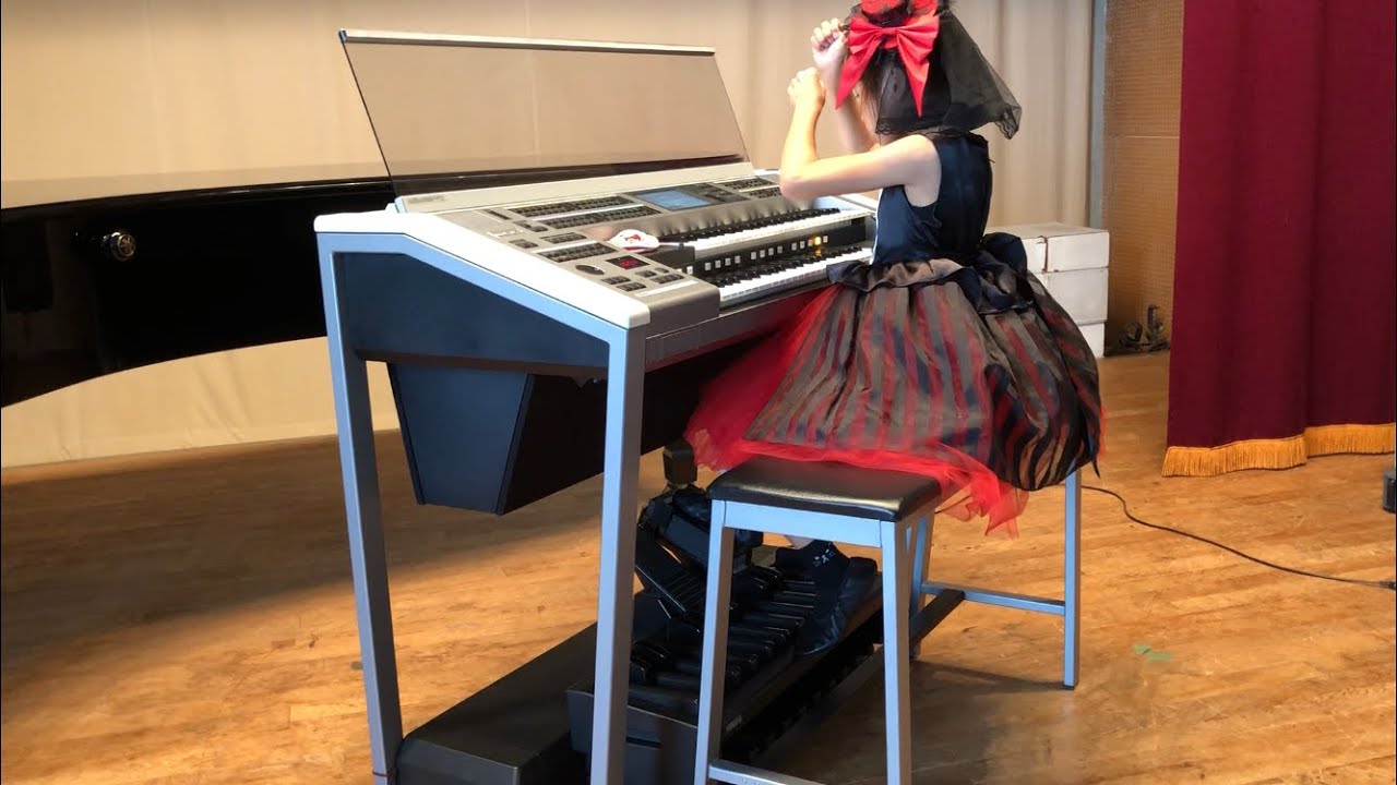 「tarkus」 ELP  8 years old  electronic organ