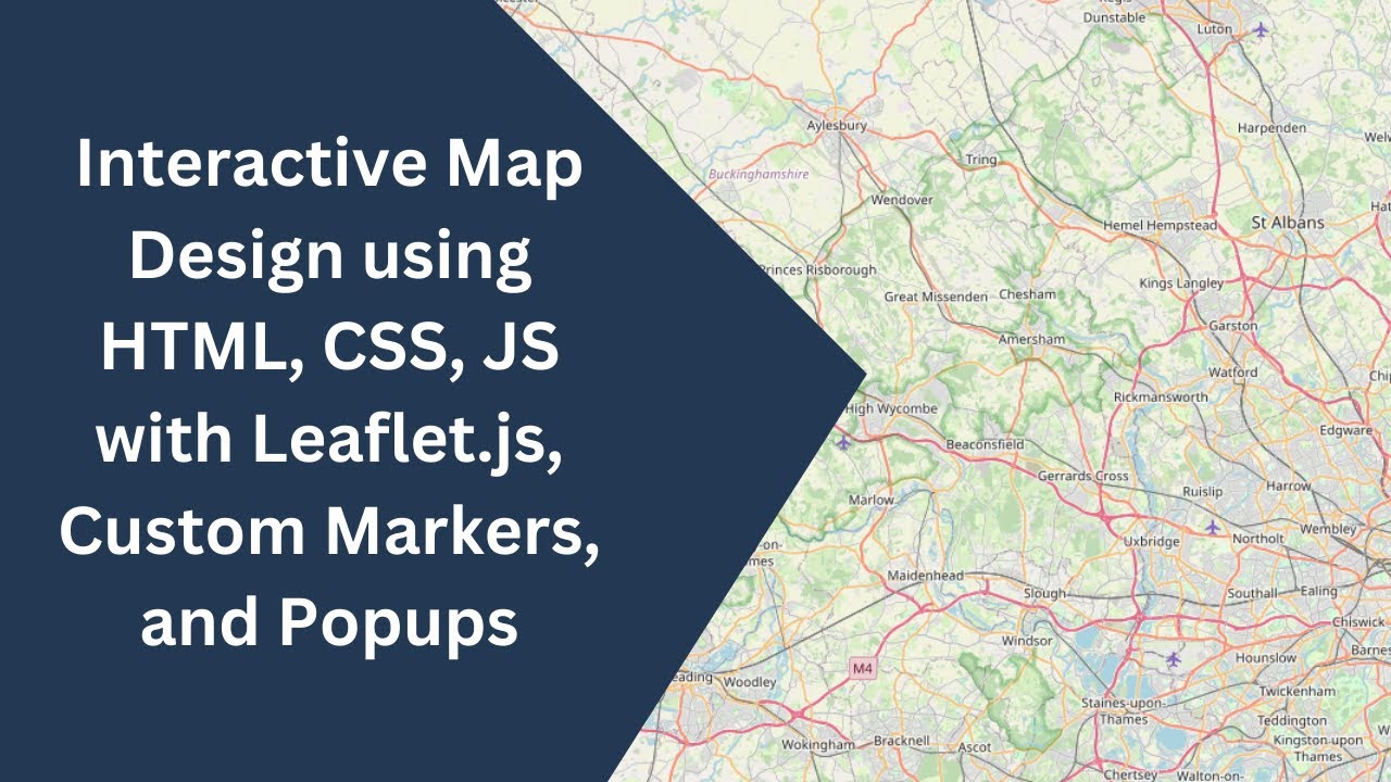 Interactive Map Design with HTML, CSS, and JavaScript | Step-by-Step Guide 🌍🗺️