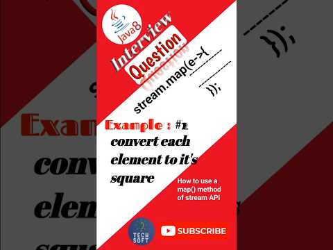 Map method java 8 Example #2| Stream.map() method in java 8 | Java 8 stream api #shorts #shortvideo