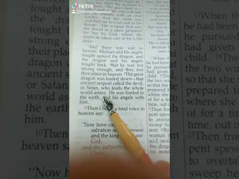 Bible Reading Revelation 12:7-11