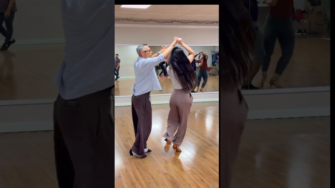 Salsa Romantica on2 partnerwork class James & Peiwei Cobo 