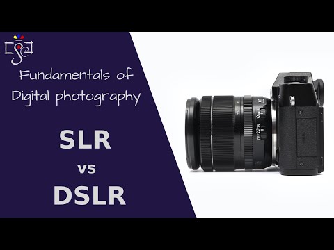 SLR vs DSLR 📷 !! Differences, Advantage, Disadvantage | Fundamentals of Digital Photography 📷