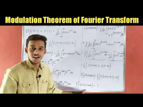 Modulation Theorem of Fourier Transform Video Lecture - CSIR NET Crash Course for Physical ...