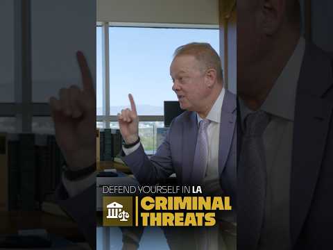 How to Fight Criminal Threats Charges #criminaldefenselawyer #threats #intimidation