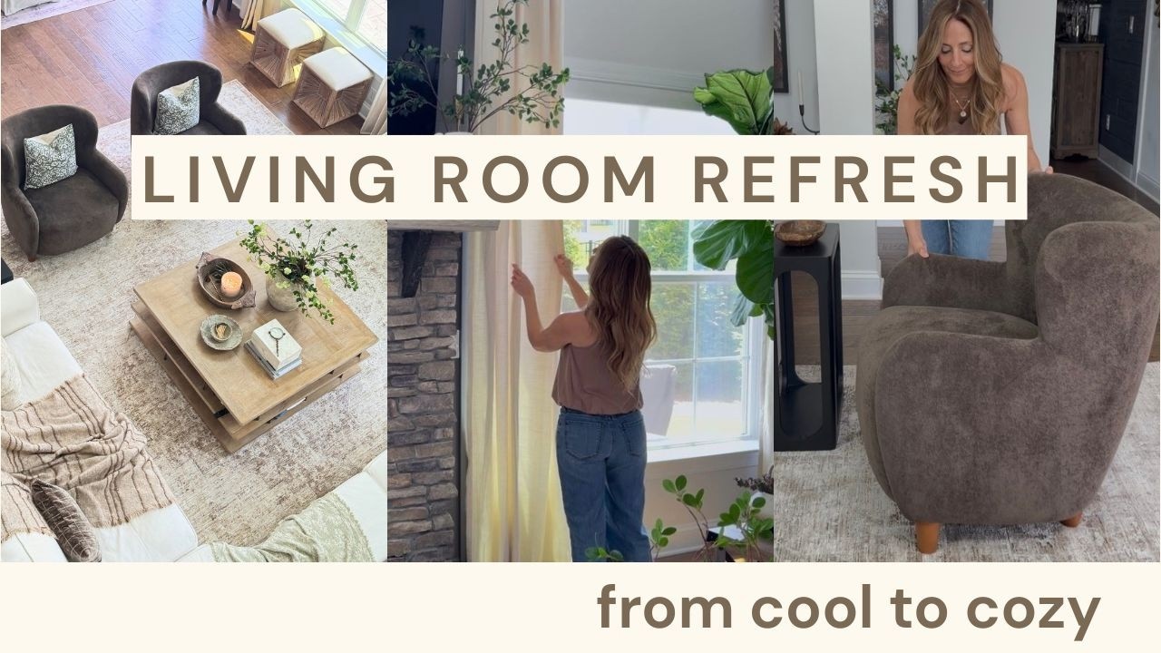 Refresh My Living Room With Me | Cozy Home Decor Updates | Bringing Warmth Back to My Living Room