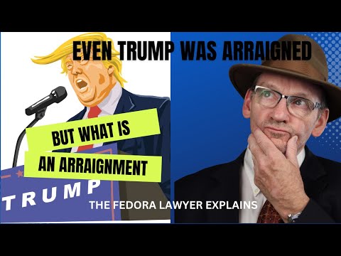 What is an arraignment?