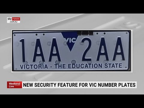New Vic number plate security feature to be added Friday