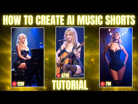 How To Create Viral AI Music YouTube Shorts - Step By Step Tutorial