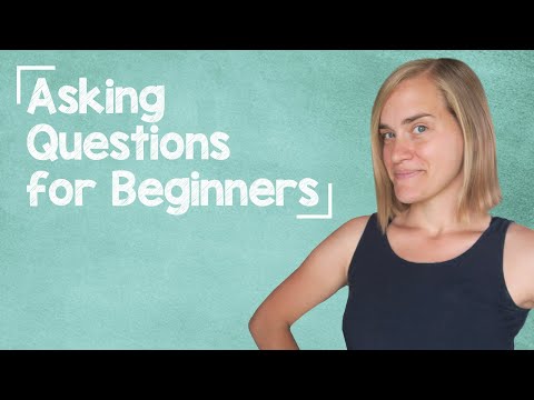 Learn How to Ask Questions with Regular Verbs in German - A1 [with Jenny]
