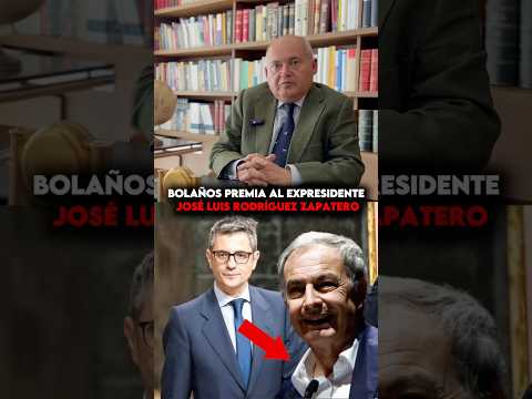 Bolaños awards former President Zapatero #criminallawyer #law #lawyer #legal #criminallawyer