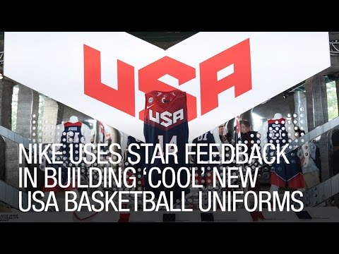 Nike Uses Star Feedback in Building 'Cool' USA Basketball Uniforms
