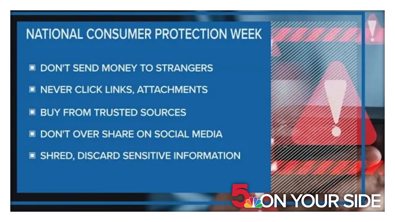 National Consumer Protection Week: Tips to avoid scams