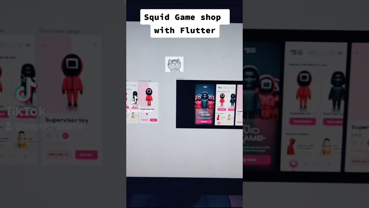 Flutter UI Squid Game Shop