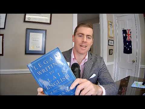 โ Legal Writing in Plain English