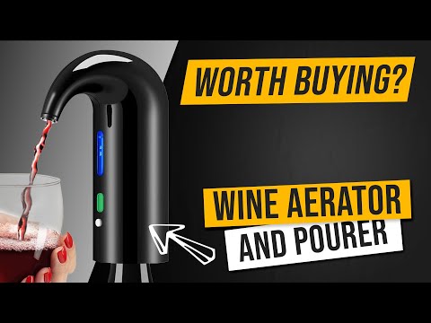 One Touch Wine Aerator and Pourer Review