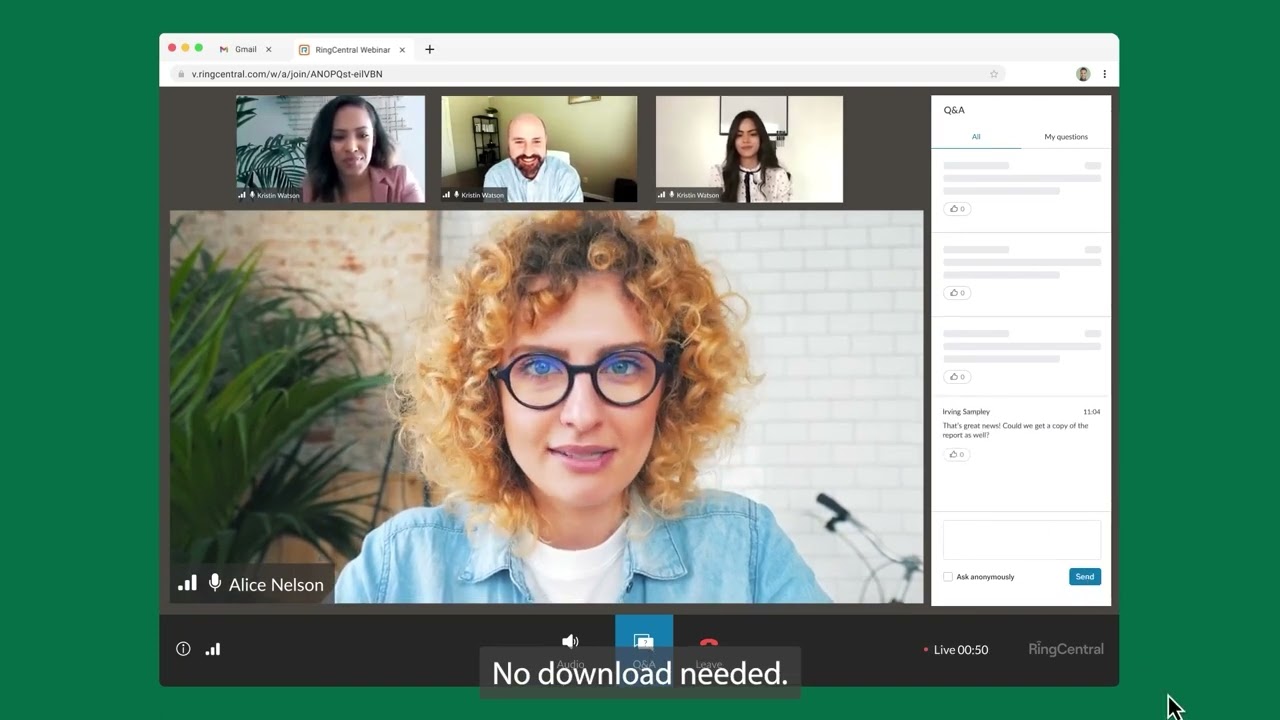 Introducing: RingCentral Webinar