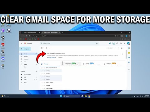 How To Clear Gmail Space for More Google Drive Storage - Easy Fix