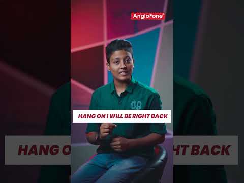 Hang On And Hang Up | ☎ +91 9150219789 | Learn English Through Tamil