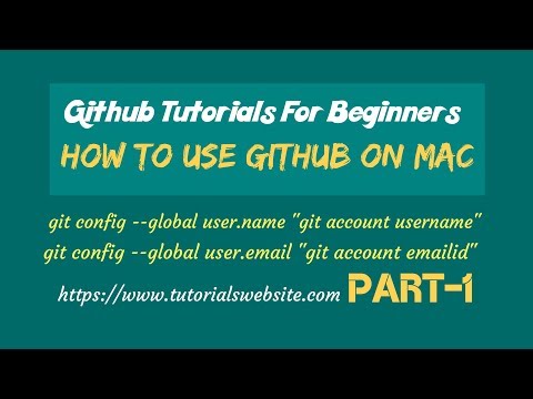 Learn Github Tutorials For Beginners | How to use github on MAC ...