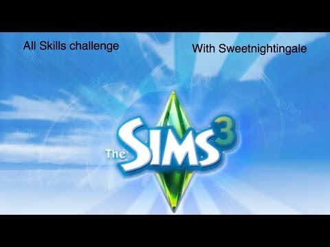 TS3 All Skills Challenge Part 2, Martial Arts & Gambling Disaster - Commentary