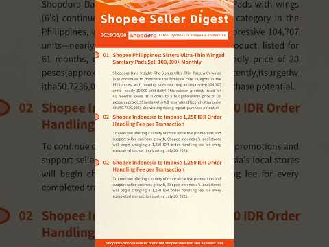 20260620SEA Shopee Seller Digest