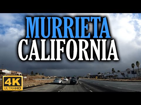 4K Driving MURRIETA (Riverside County) CALIFORNIA, USA 2021