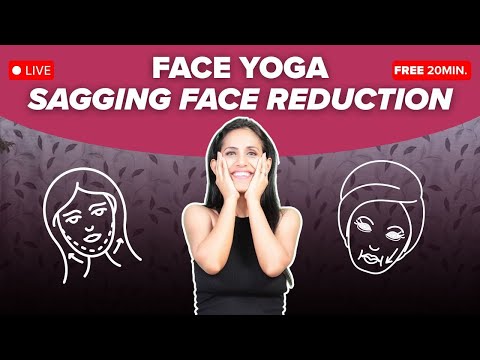 Facial Yoga for Sagging Cheeks | 20 Min Cheek Lift & Detox Workout (Daily Free Class)
