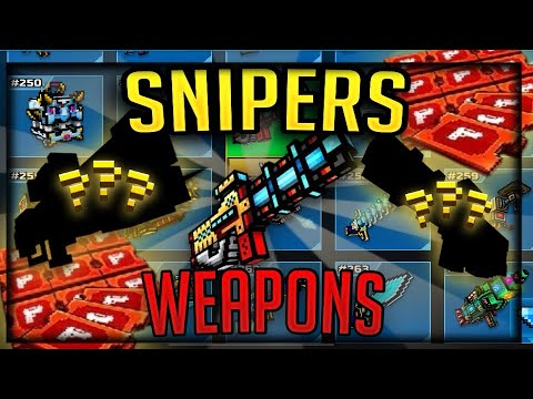 Best Sniper Weapons to BUY From Gallery Pixel Gun 3D