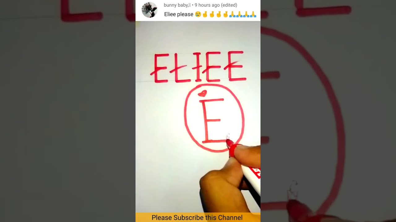 🔥Eliee Name create to brand logo😱।#viral #trending #shorts #logo
