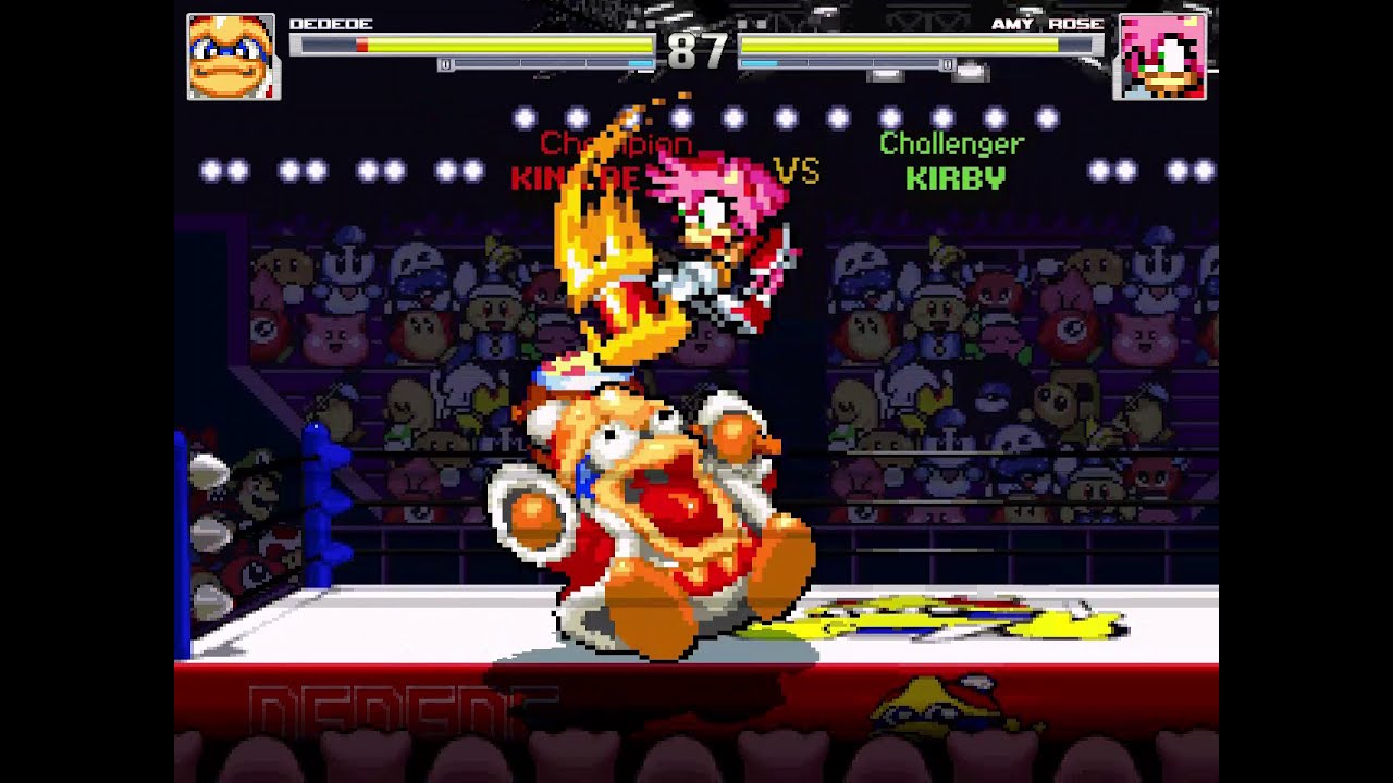 Dedede vs Amy Rose