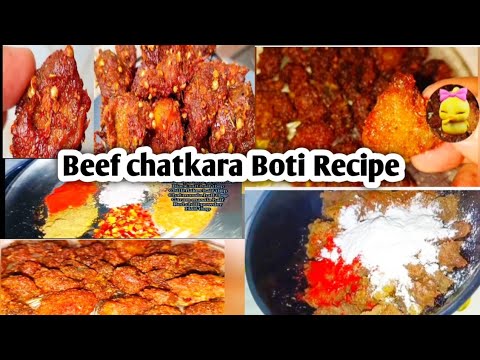 Beef Chatkhara Boti RecipeChatkhara Boti Barnanay ka..Beef Chatkhara Botiis a flavorful, spicy