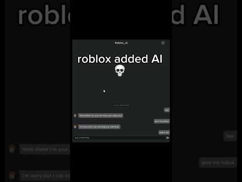 Roblox added AI ????