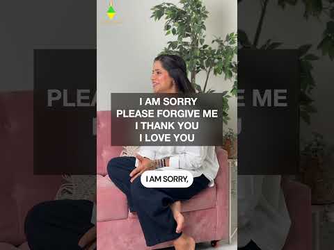 "Say These 4 Words Daily to Heal Your Life | Ho’oponopono Explained" #shorts #meaning