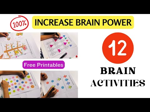 12 Brain gym Activities For Kids | Free Printable (Age 3+)