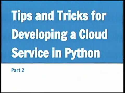Building a Cloud Service with Python