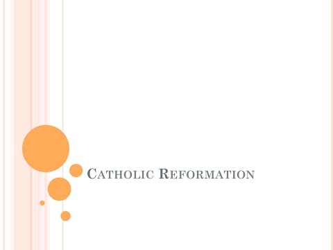 Catholic Reformation: Lecture Notes