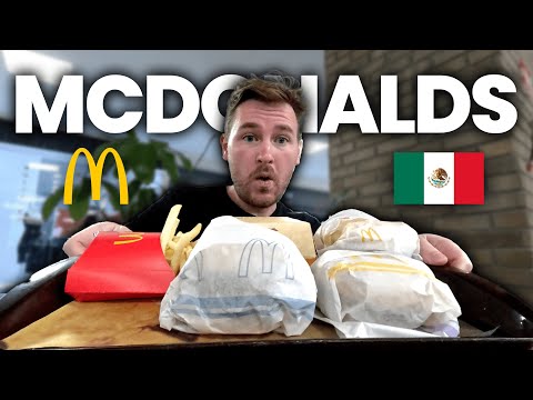 MCDONALDS MEXICO n'est PAS ce à quoi je m'attendais 🇲🇽 Éléments de menu spéciaux