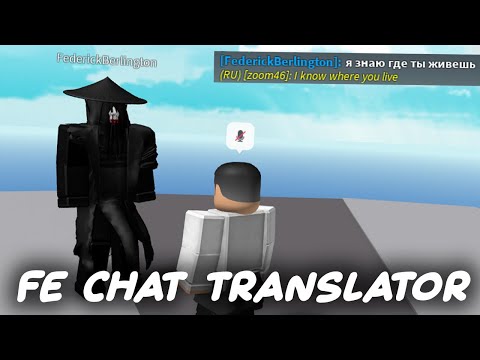ROBLOX FE Chat Translator Script | ROBLOX EXPLOIT