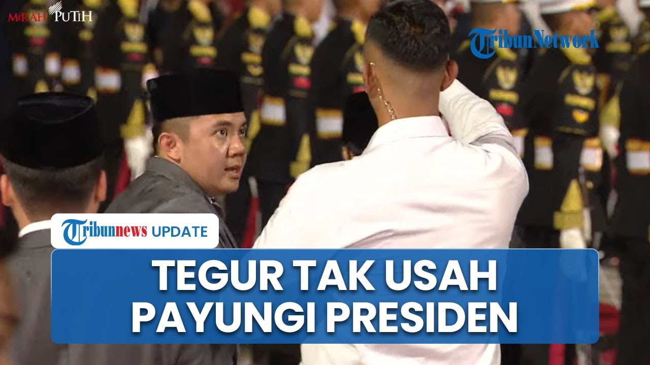 Detik-detik Mayor Teddy Tegur Paspampres Tak Usah Payungi Presiden Prabowo saat Sambut Erdogan ...