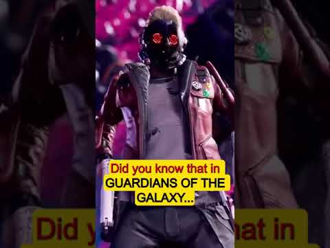 Did you know that in GUARDIANS OF THE GALAXY...